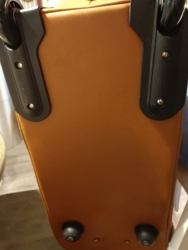 JM Rolling Luggage Carry On Designer St.Tropez Camel Color Exc.Cond ...