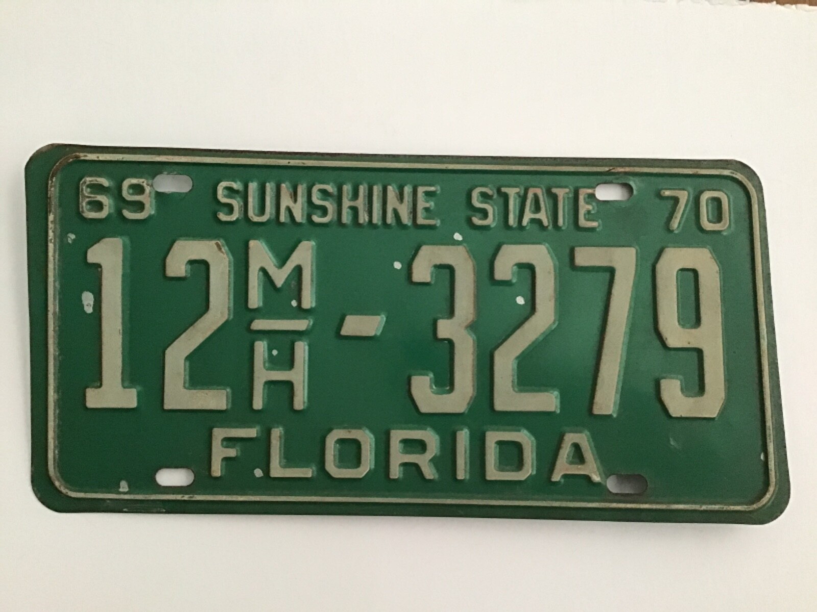 1969 1970 Florida License Plate Tag Mobile Home Lake | eBay