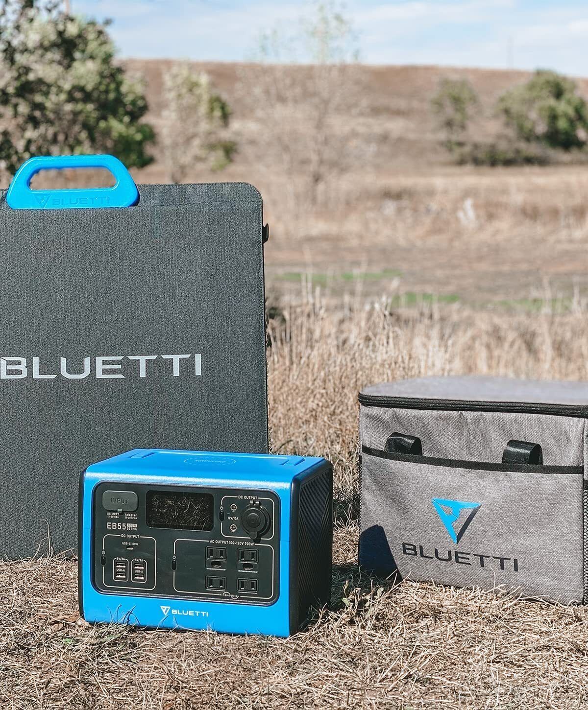 BLUETTI Carrying Case Bag for EB3A AC50B AC70 PS72 AC2A Portable Power ...