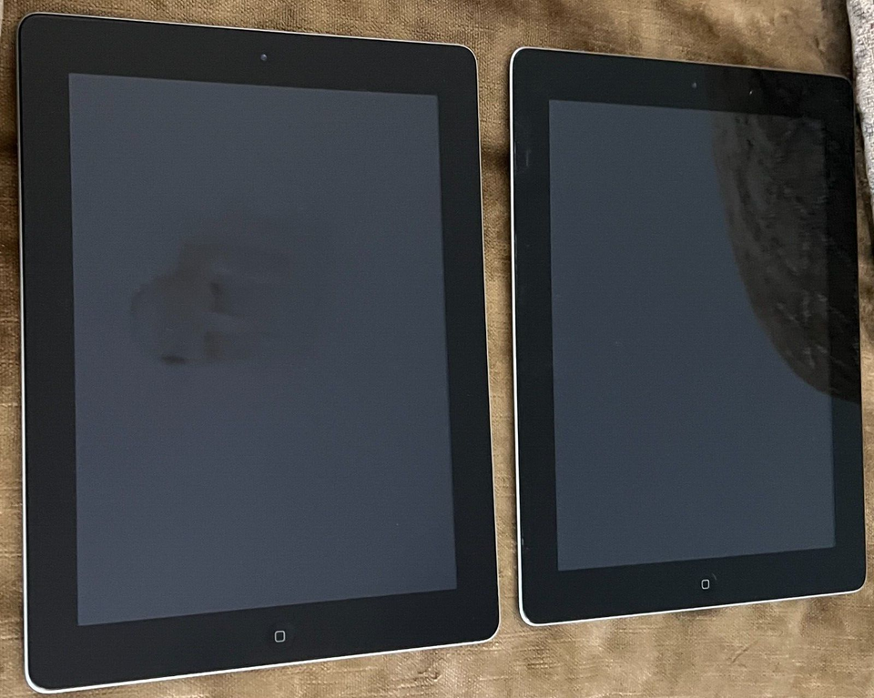 2-Apple iPads 2nd Gen Tablet MC769LL Silver 16GB Model A1395 Repair | eBay