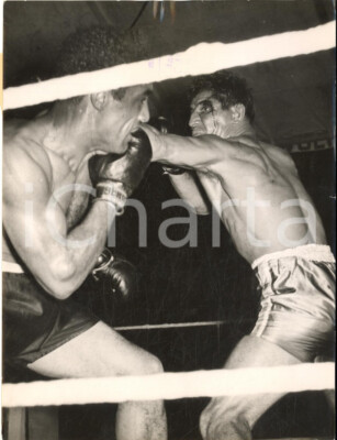 1953 BOXE COLOGNE Eisstadion - Peter MUELLER vs Alex BUXTON *Photo ...