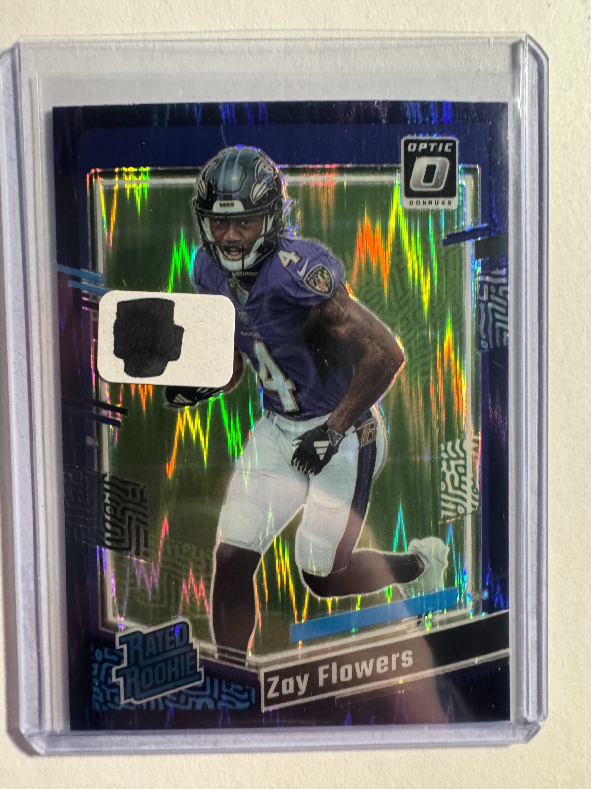 K277,346 - 2023 Donruss Optic Purple Shock #210 Zay Flowers RR | eBay