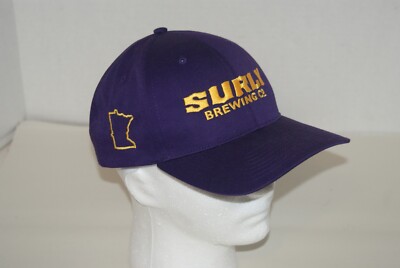 Surly Brewing Company Minnesota Vikings Hat Purple Snapback Hat Cap One ...