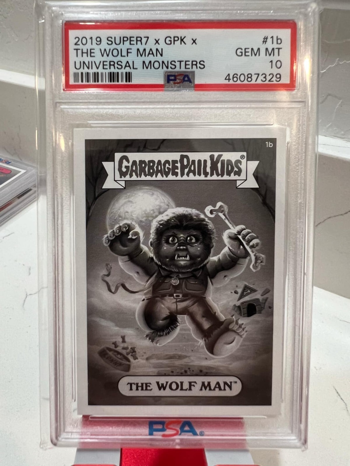 Garbage Pail Kids 2019 Universal Monsters 1b Wolf Man PSA 10 Gem Mint ...