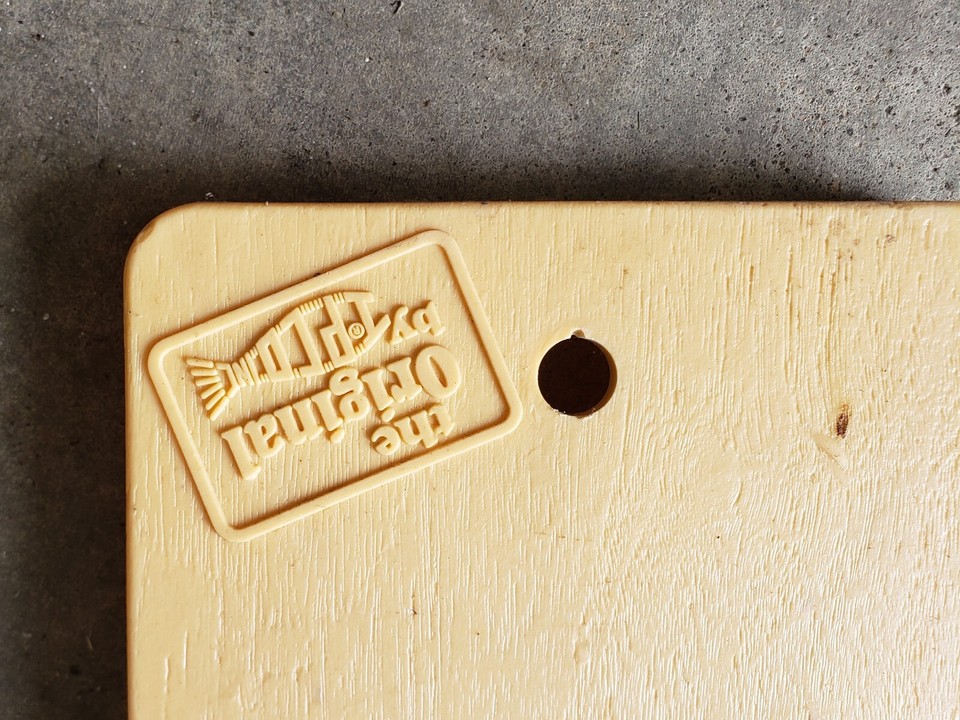 Vintage Fish Filleting Scaler Cleaning Board With Clip, The Original By ...