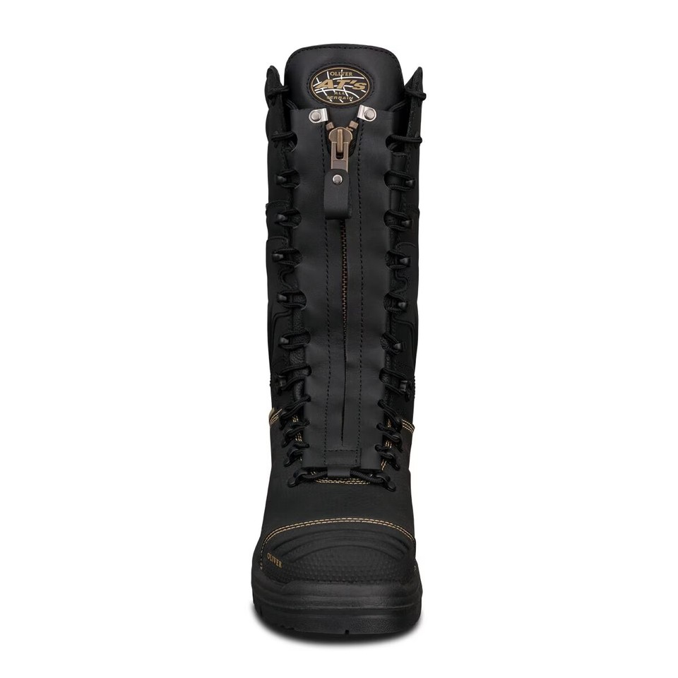 Oliver 65791 Black Leather- Mining METGUARD Boots Oil, Heat, Water ...