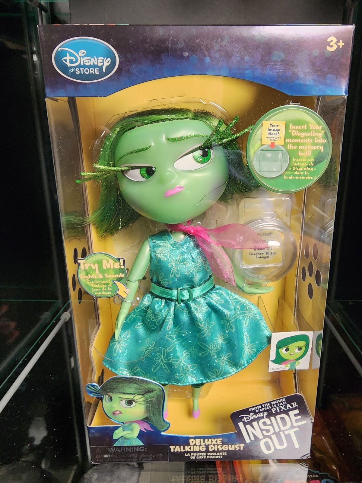 Disney Pixar "Inside Out" Deluxe Talking Figure DISGUST | eBay