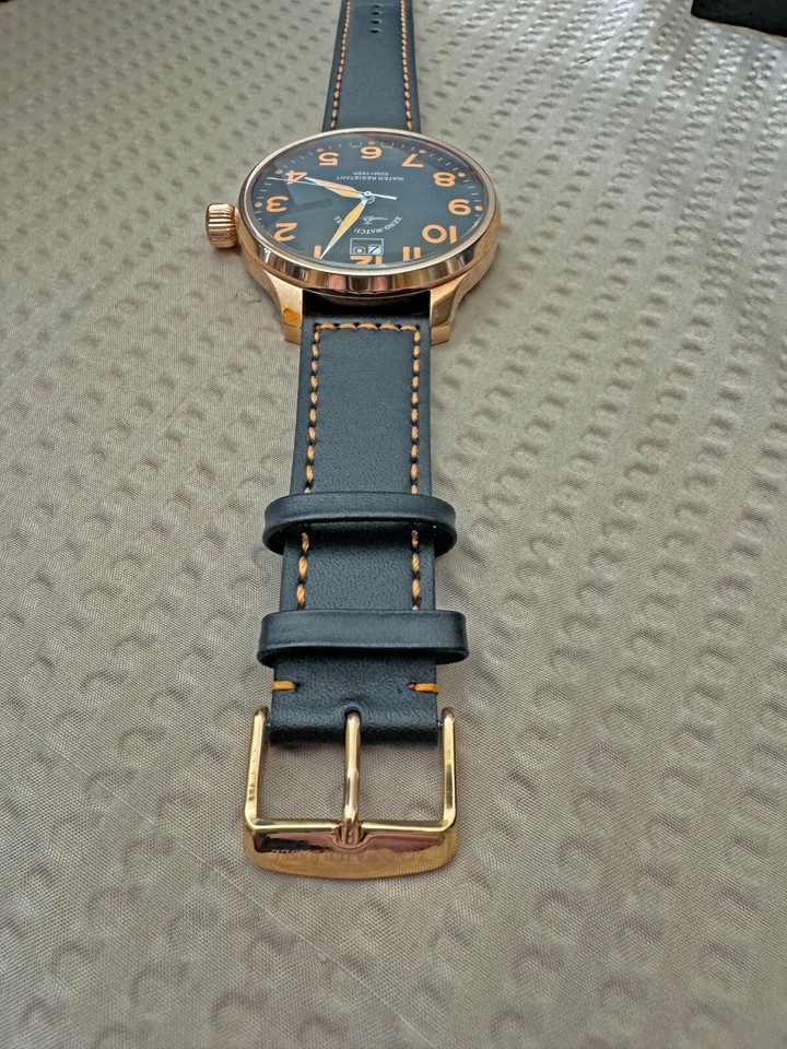 ZENO 6221-7003.RG Quartz Mega Watch 58mm plus Crown. BIG DATE at 12:00 ...