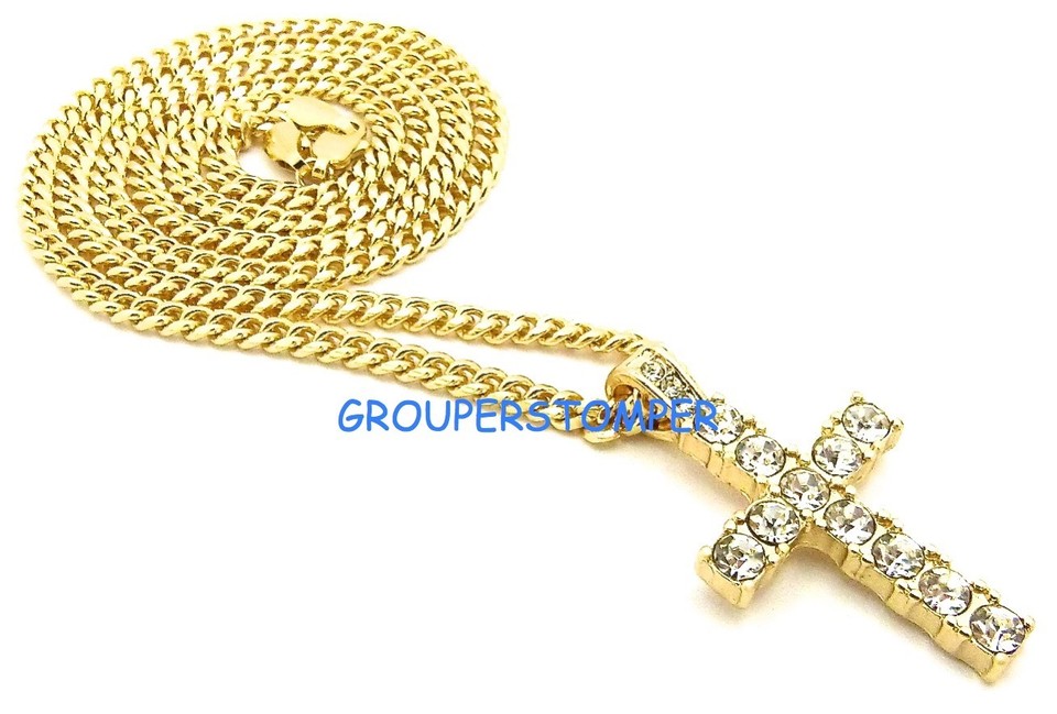 Cross And Angel Religous Necklace With 24 And 30 Inch Box Link Chain | eBay