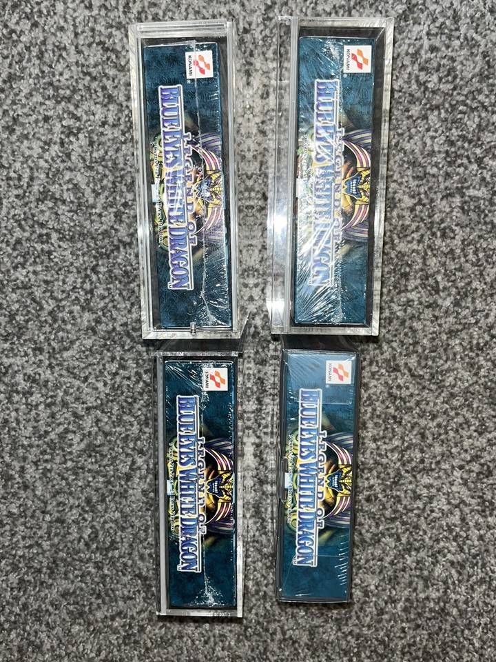 Yugioh Legend Blue-Eyes White Dragon LOB 1st Edition Booster Box 3 ...