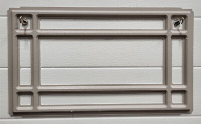 CLOPAY Prairie 510 Window Inserts /Short Panel Garage Door SANDTONE | eBay