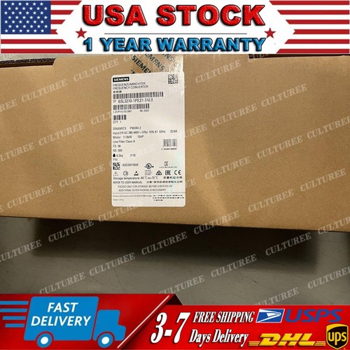 New Siemens 6SL3210-1PE22-7AL0 6SL3 210-1PE22-7AL0 SINAMICS PM240-2 ...