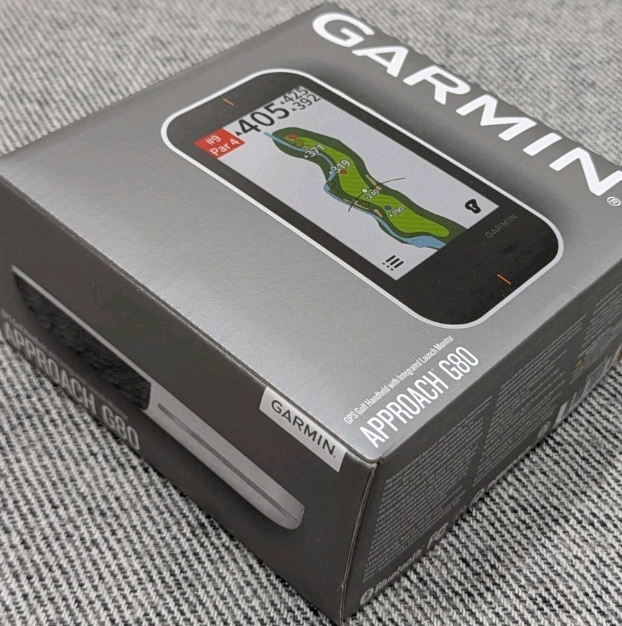 Garmin Approach G80 GPS Golf Handheld & Launch Monitor + Preloaded ...