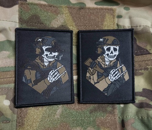 (4-Pack) TFD AK / AR Doomer patch (FOG, Supdef, GBRS, Task Force Doomer ...