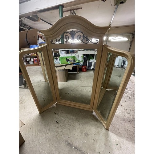 THOMASVILLE FURNITURE Traditional Style Tri-View Dresser Mirror | eBay