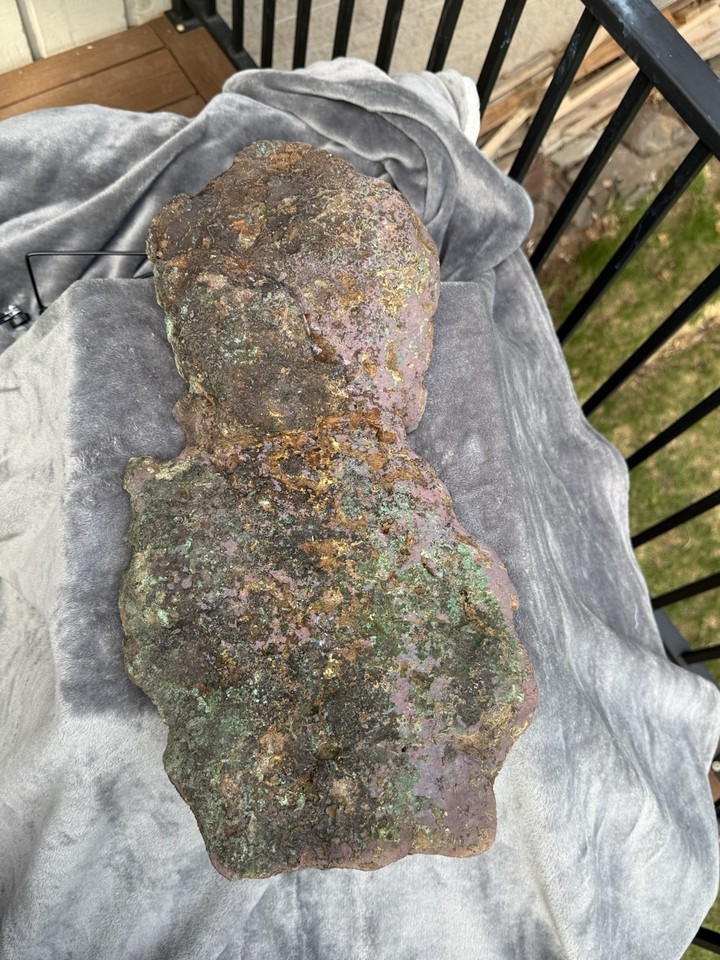 Polished Michigan Glacial Float Copper Specimen- Keweenaw Peninsula -47 ...