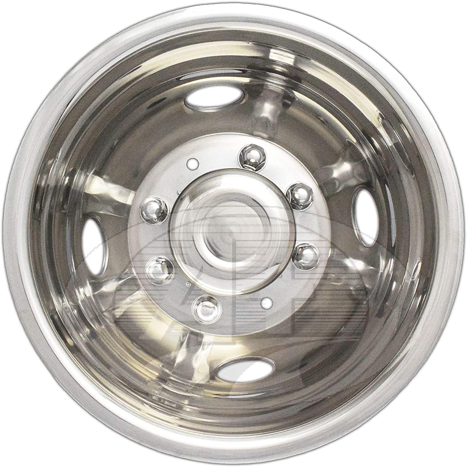 A+ 17”Stainless Steel Wheel Simulator Dually Rim Liner Skin for Ford ...