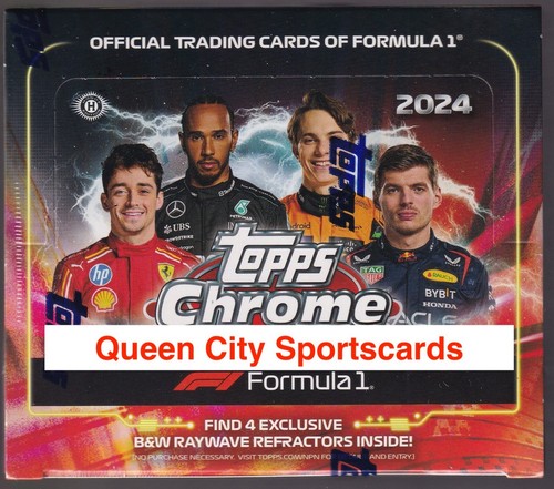 2024 Topps Chrome Formula 1 F1 Racing Qualifying Lap Lite Factory ...