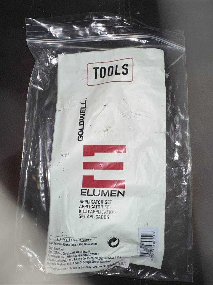 Goldwell Elumen Hair Coloring Tools Applicator Bottle With Comb and Tip ...