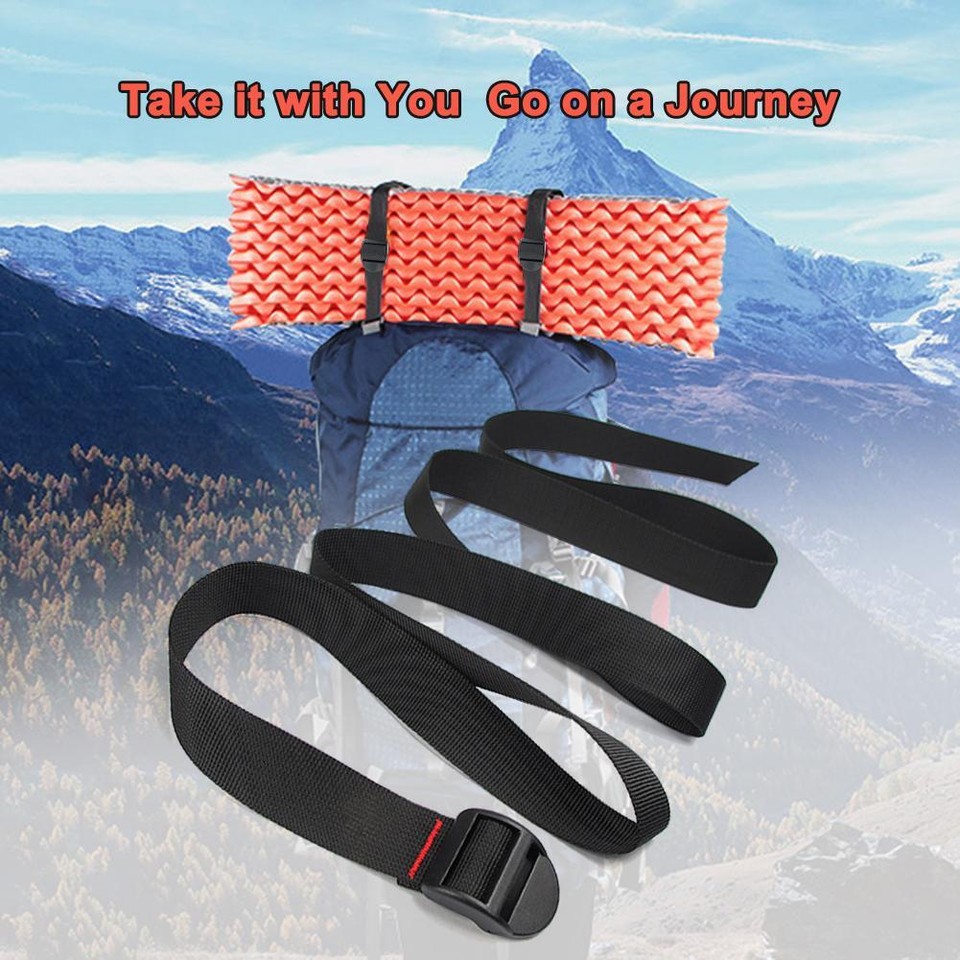 Lashing Straps Cargo Tie-Down Strap Travel Kit with Buckle Adjustable ...
