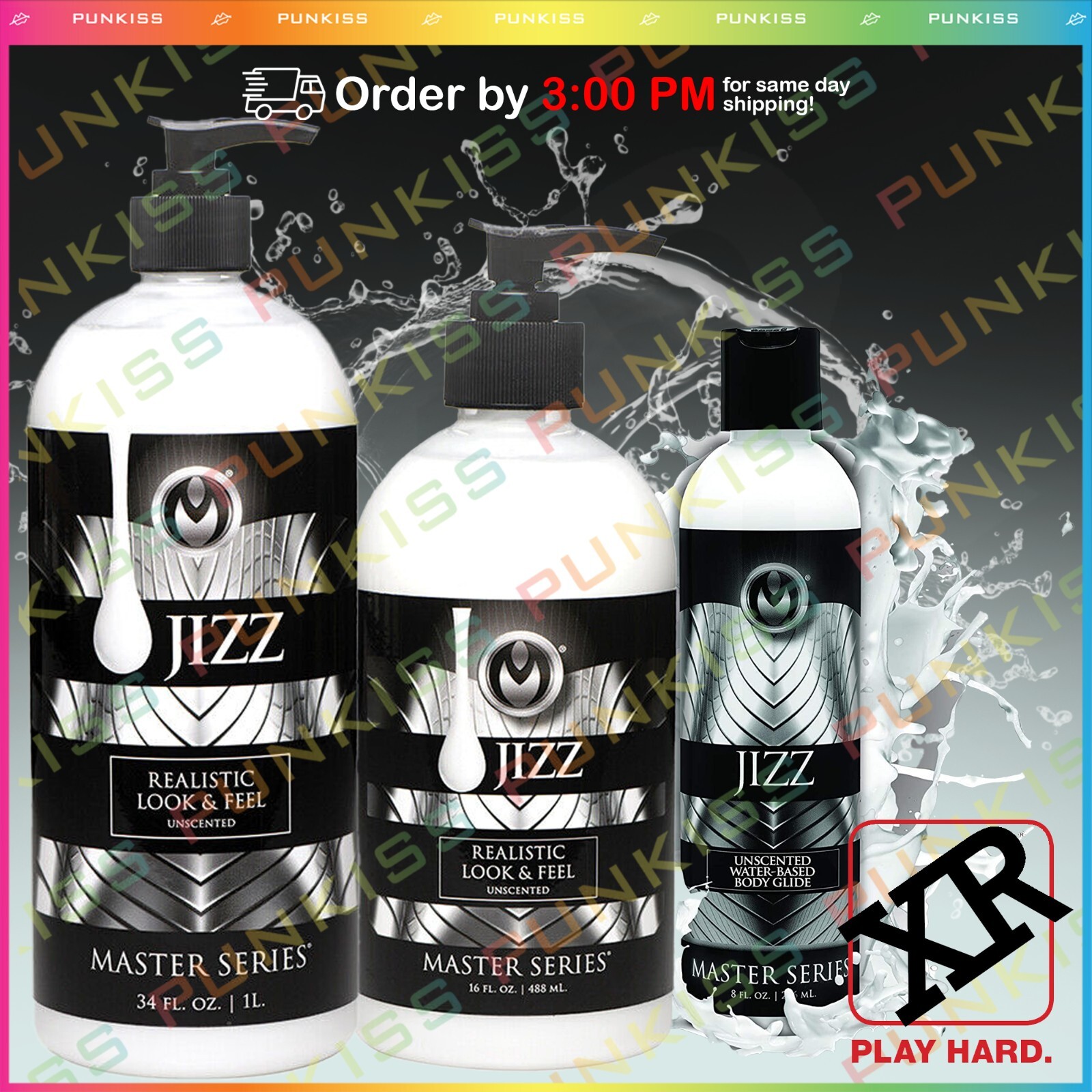 Master Series JIZZ Cum Unscented Lube💋Water-Based Juice Squirt Sperm ...