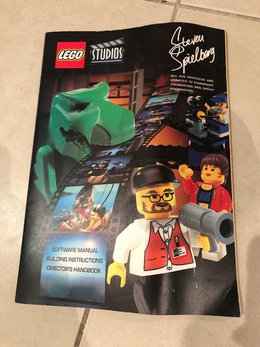 LEGO Studios 1349 Steven Spielberg Moviemaker Set - Instruction Booklet Only | eBay Australia