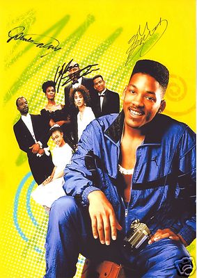 THE FRESH PRINCE OF BEL-AIR CAST AUTOGRAPH SIGNED PP PHOTO POSTER WILL ...