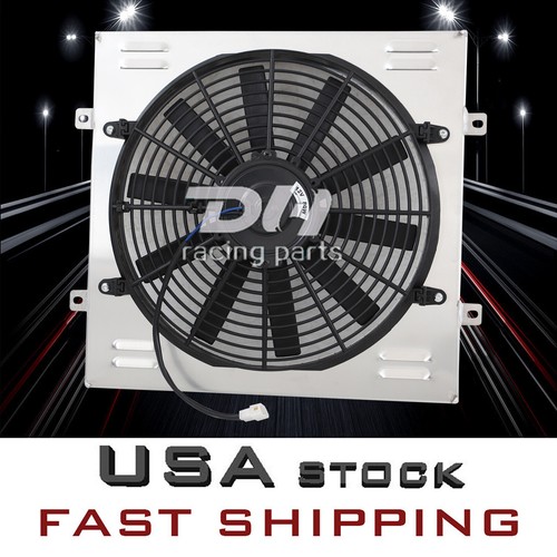 Aluminum Shroud+Plastic Fan for 1963-1966 Ford Mustang/Falcon Mercury ...