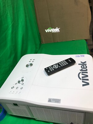 Vivitek DX6535 DLP LASER projector 4500 Lumens 3059 HRS. W/REMOTE | eBay