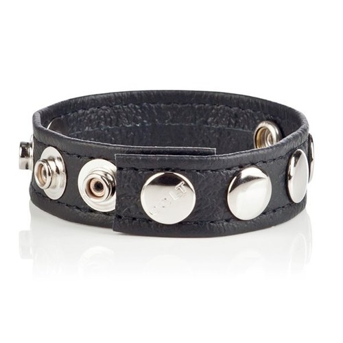 COLT Adjustable 5 Snap Leather Penis Erection Enhancer Cock Balls Strap ...