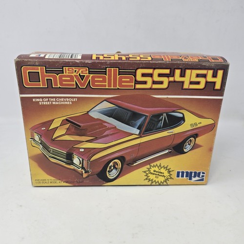 MPC 1972 Chevelle SS-454 Scale 1:25 Car Model Kit Vintage 1983 | eBay