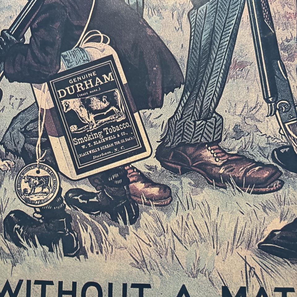 4 Vintage BULL DURHAM Posters On Heavy Cardboard Stock Posters | eBay