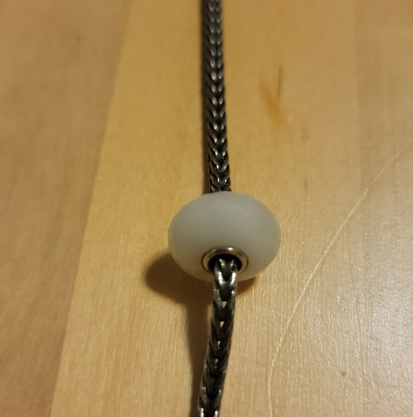 Trollbeads Natural Gemstones Milky Quartz Bead - Gem