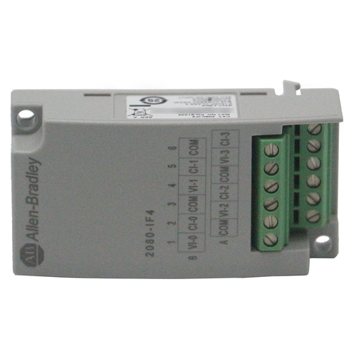 New Factory Sealed 2080-IF4 AB 4 Point Analog Input Plug-in Module ...