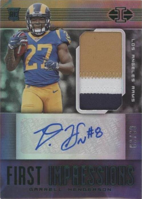 2019 Panini Illusions - First Impressions Autographed Memorabilia ...