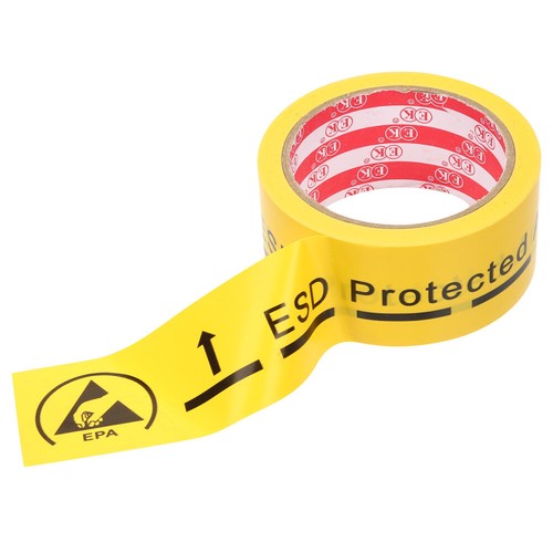 Esd Protected Area Label Dot Anti-static Tape Bright Warning Indoor and ...