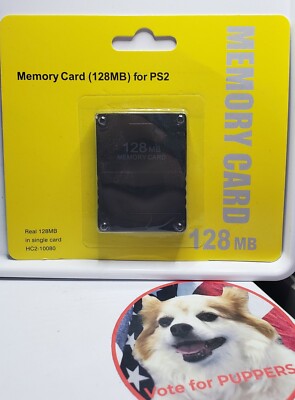 PS2 High Speed 128MB Memory Card for Sony PS2 Playstation 2 [HC2-10128 ...