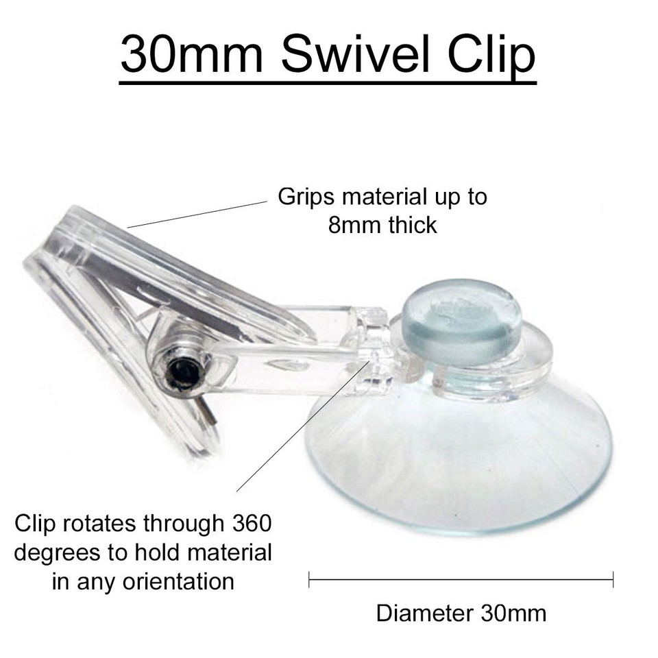 Suction Cups / Hooks Window Suckers Clear Plastic/Rubber/Silicone Any ...
