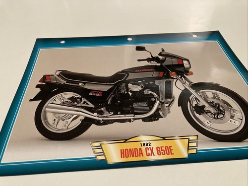 Honda CX650E 1982 CX 650 E Motorcycle Passion Collection Atlas | eBay UK