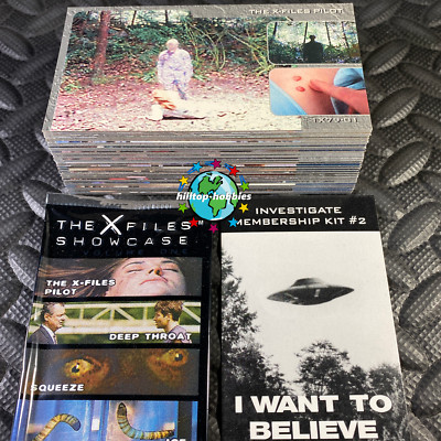 THE X-FILES SEASON 1 72-CARD SET WIDE/SHOWCASE +BONUS AND WRAPPER ...