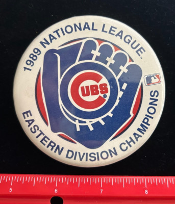 Chicago Cubs 1989 National League Eastern Division Champions 3.5-inch ...