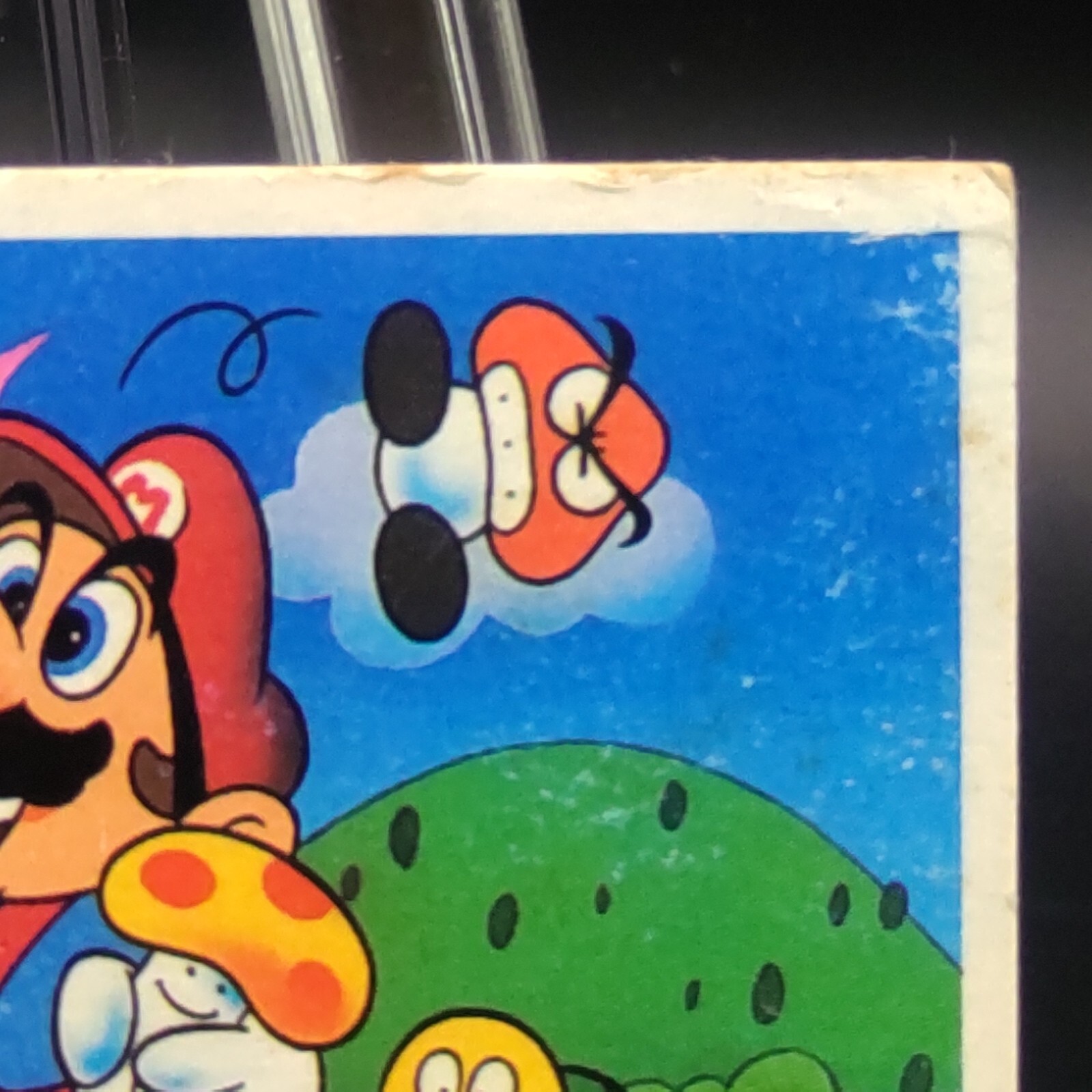 Mario Goomba Menko Super Mario Bros Amada Vintage Card 1985 NES ...