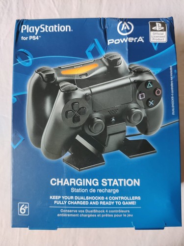PowerA PlayStation 4 PS4 DualShock Controller Charging Station Official ...