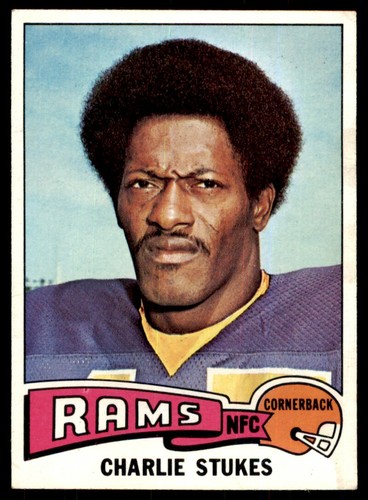 1975 Topps Charlie Stukes . Los Angeles Rams #66 | eBay