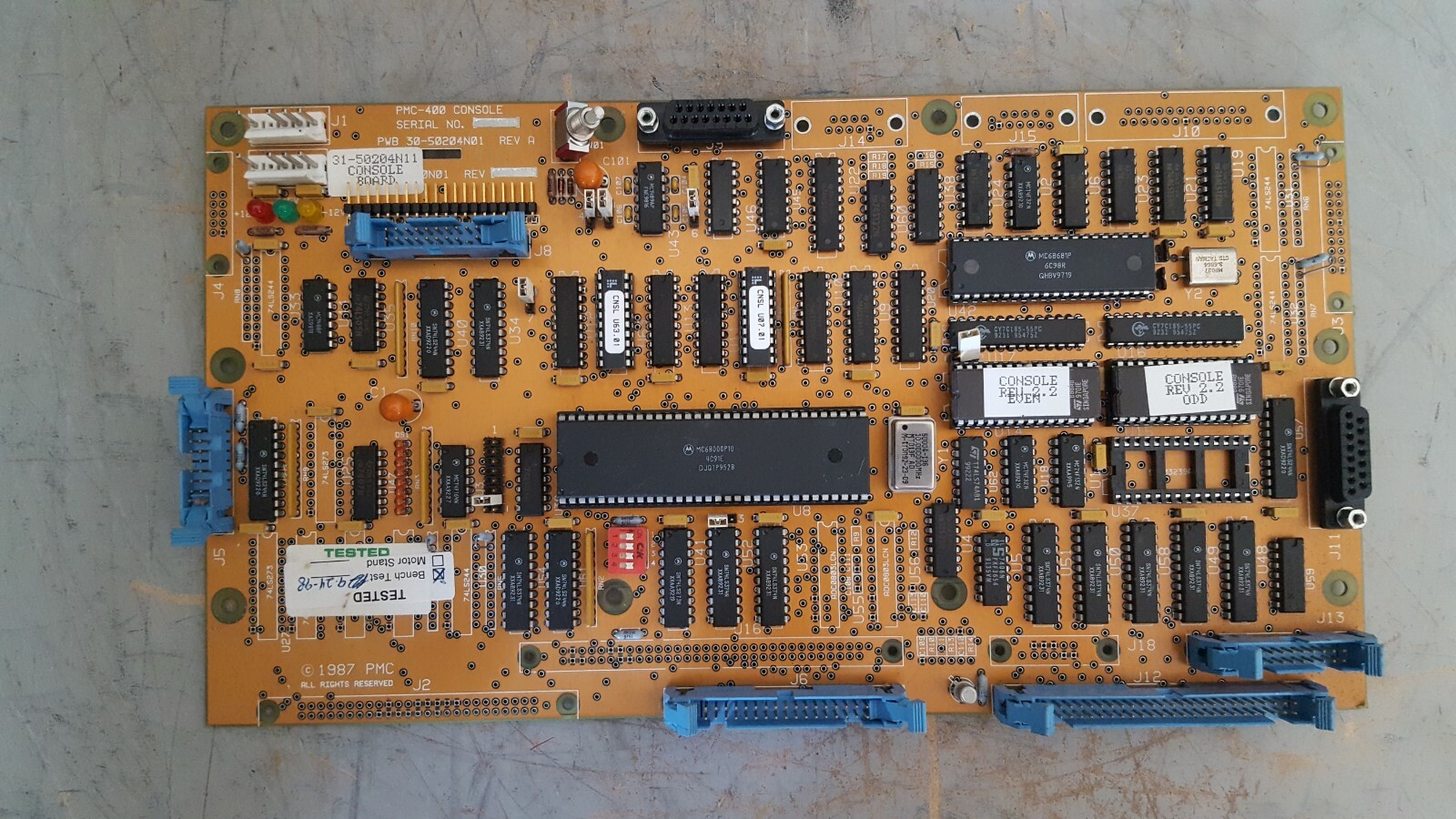 PMC Console Board, PMC-400, PWB 31-50204N01, 31-50204N11 | eBay