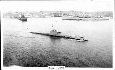 British Royal Navy Submarine HMS Otus SHIPPING NAVAL OLD PHOTO | eBay