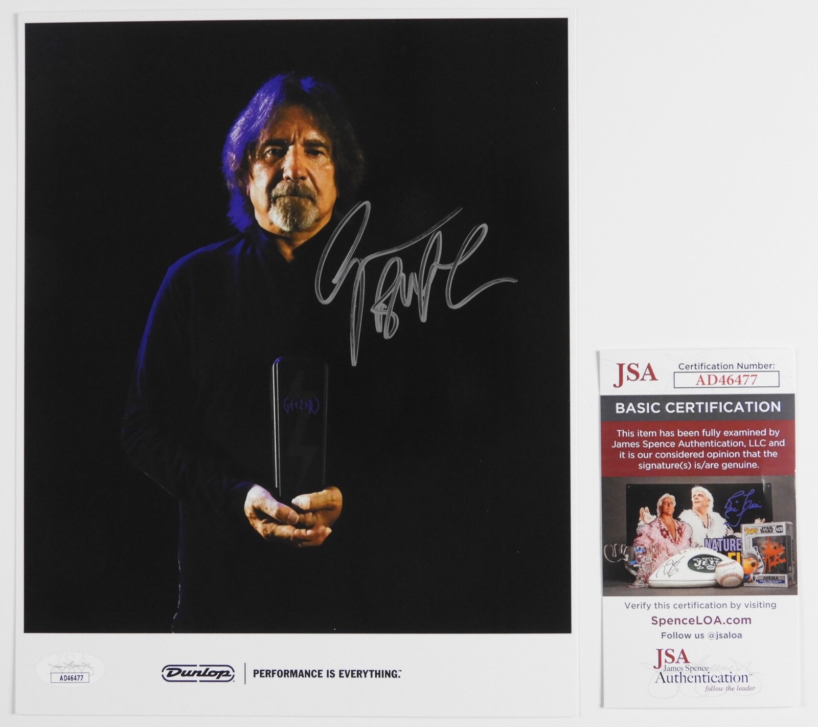 Geezer Butler JSA Signed Autograph Photo 8 x 10 Black Sabbath | eBay