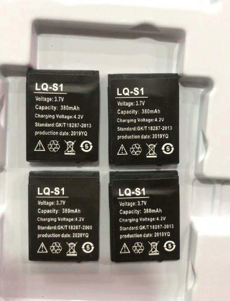 1pcs New Battery For Watch DZ09 QW09 W8 A1 X6 Android RYX-NX9 LQ-S1 ...