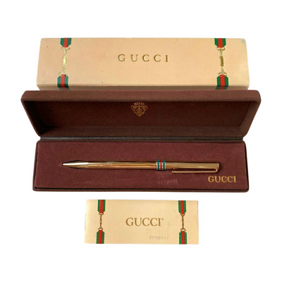 GUCCI Sherry Line Ballpoint Pen Vintage Used | eBay