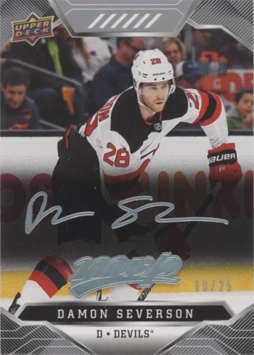 2019-20 Upper Deck MVP - Damon Severson #21 Super Script /25 for sale ...